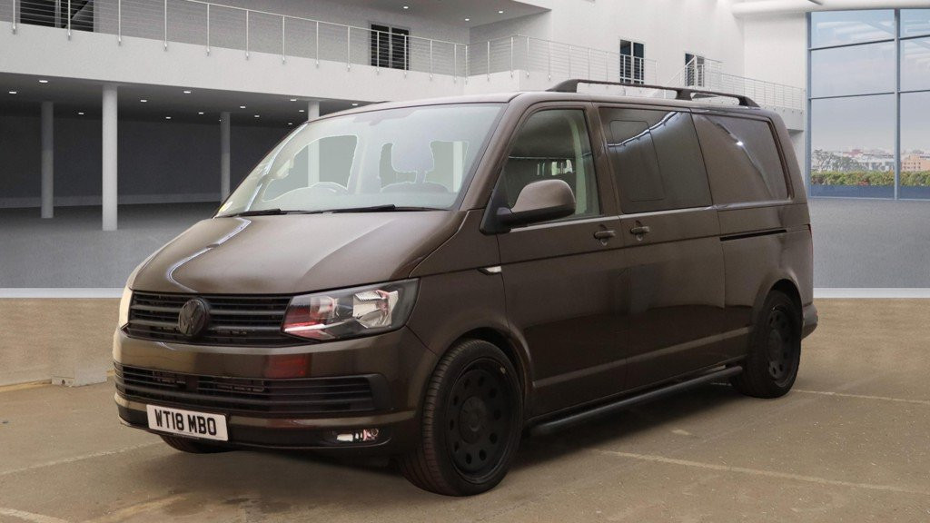 SOLD - Used VOLKSWAGEN TRANSPORTER KOMBI 2018 Brown in Aldershot ...